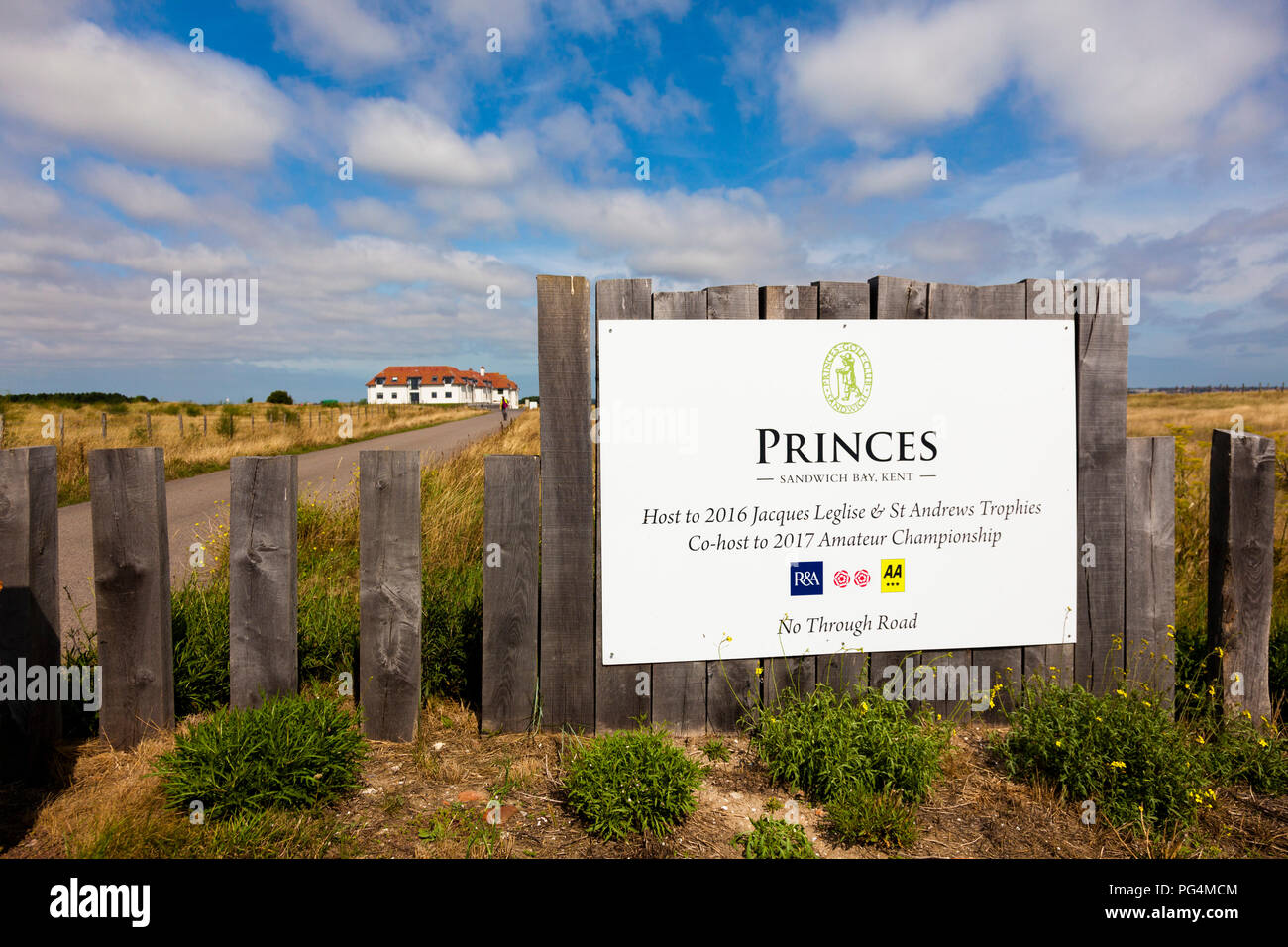 Princes Golf Club, Sandwich, Kent, UK Stock Photo - Alamy