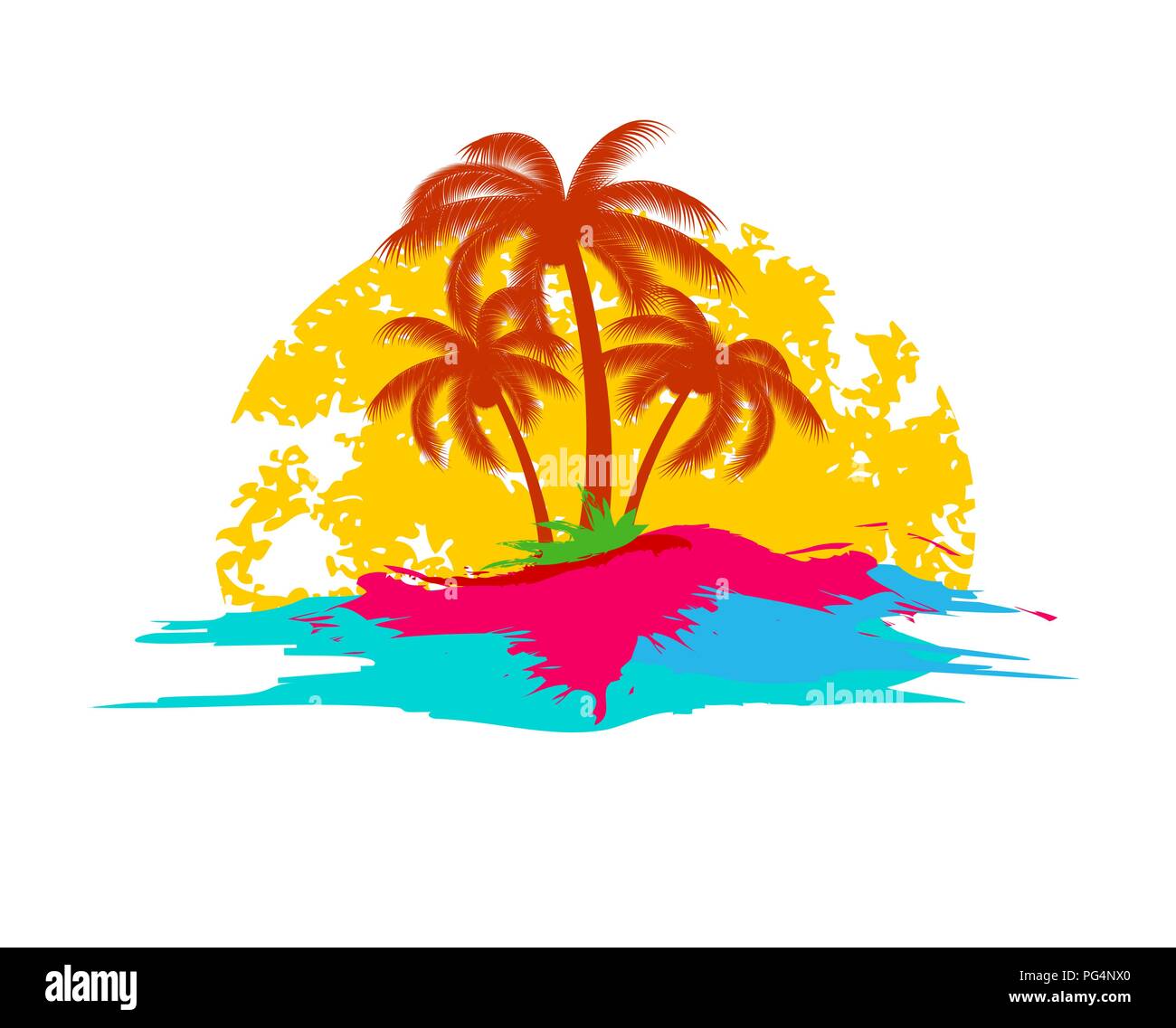 Summer Outing Logo Design
