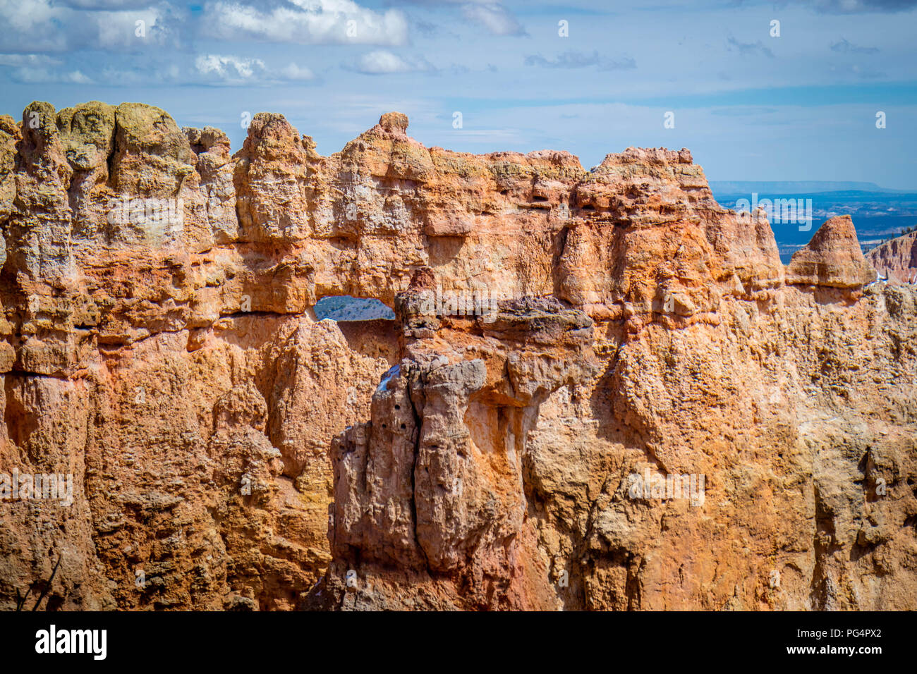 Red Rocks Hoodoos in Bryce Point at Bryce Canyon National Park, Utah ...