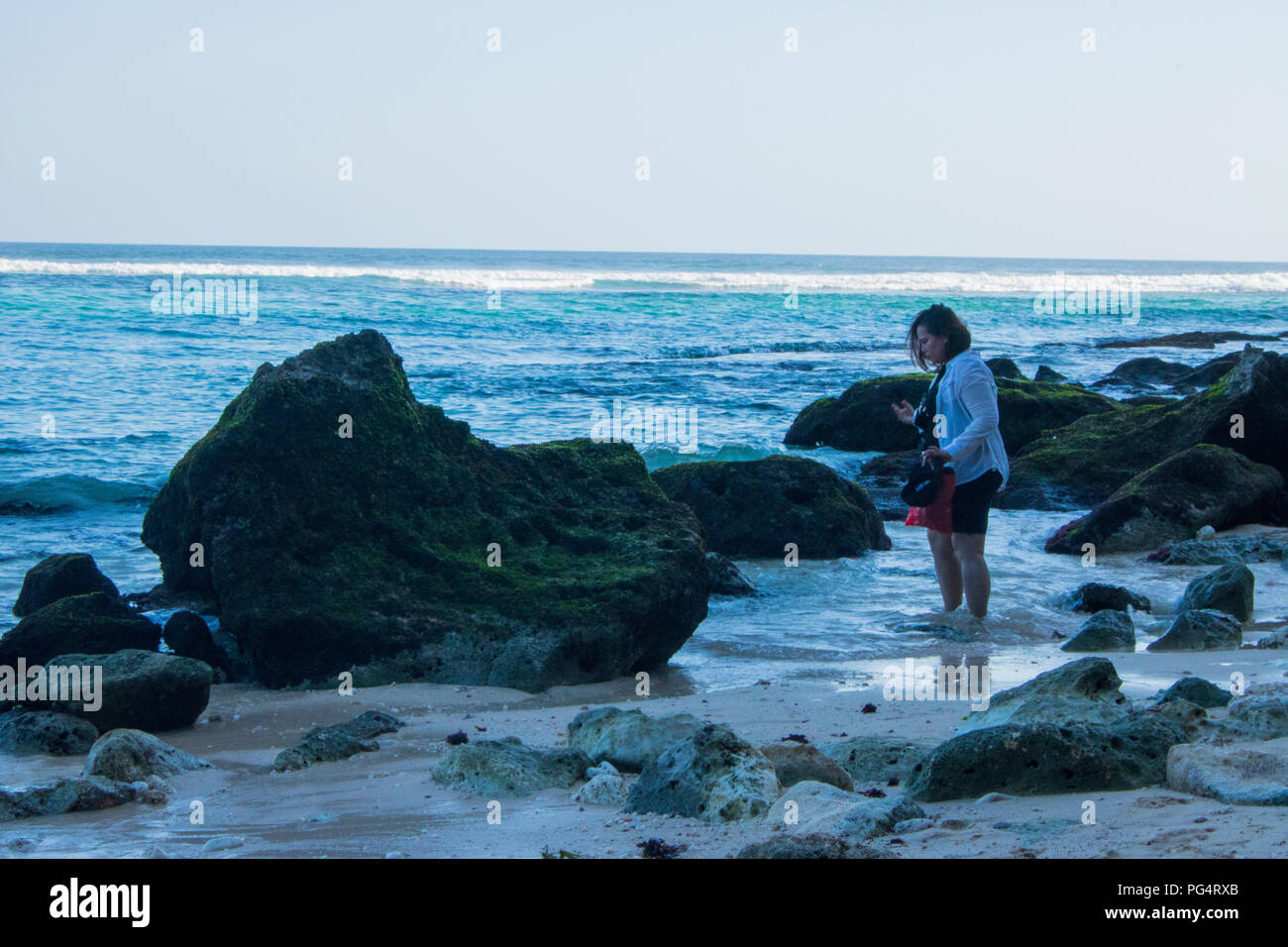 beach view summer holiday photo Stock Photo - Alamy