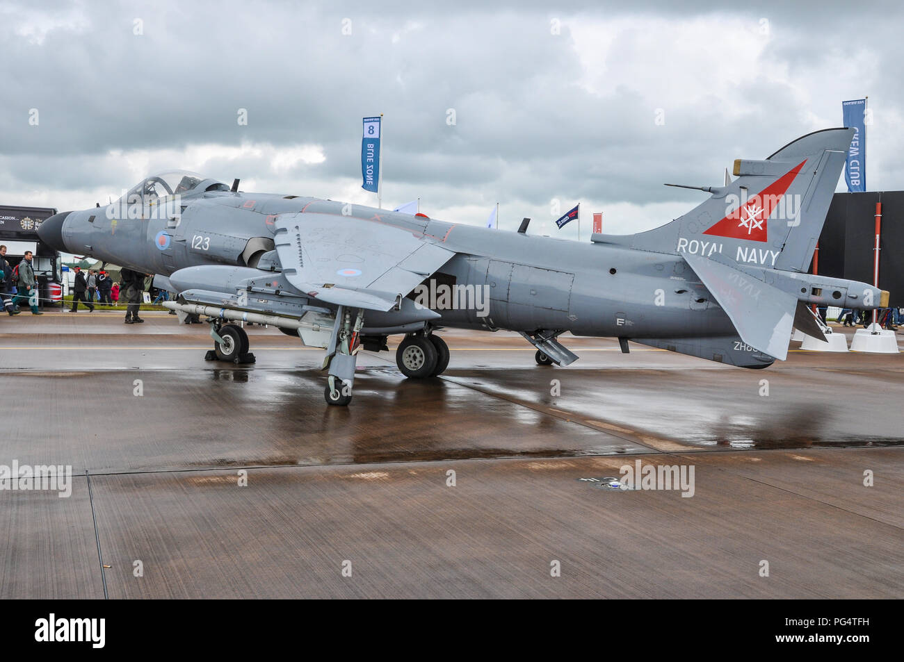Raf harrier jump jet riat hi-res stock photography and images - Alamy