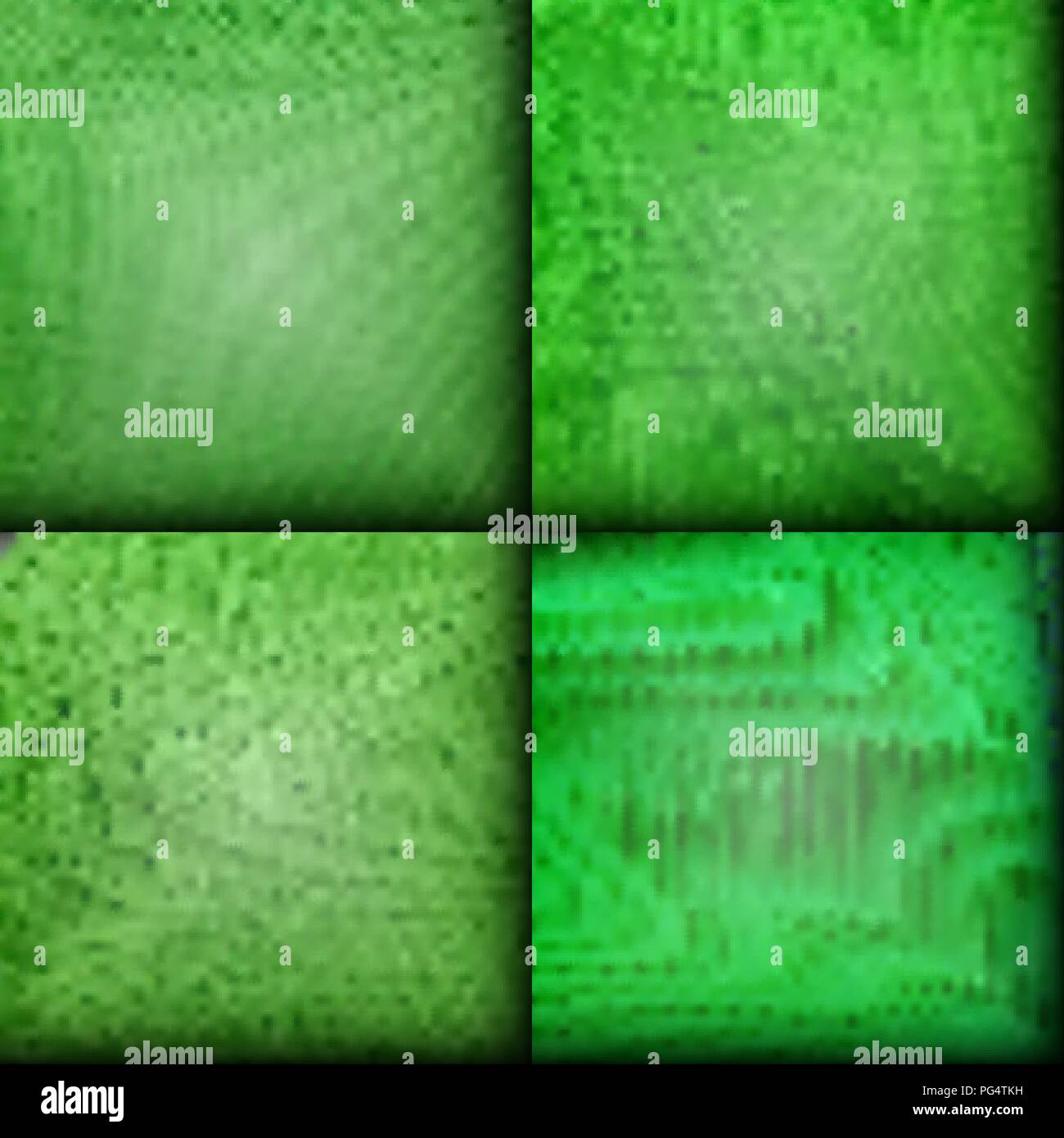 The vector set of green texture background Stock Vector Image & Art - Alamy