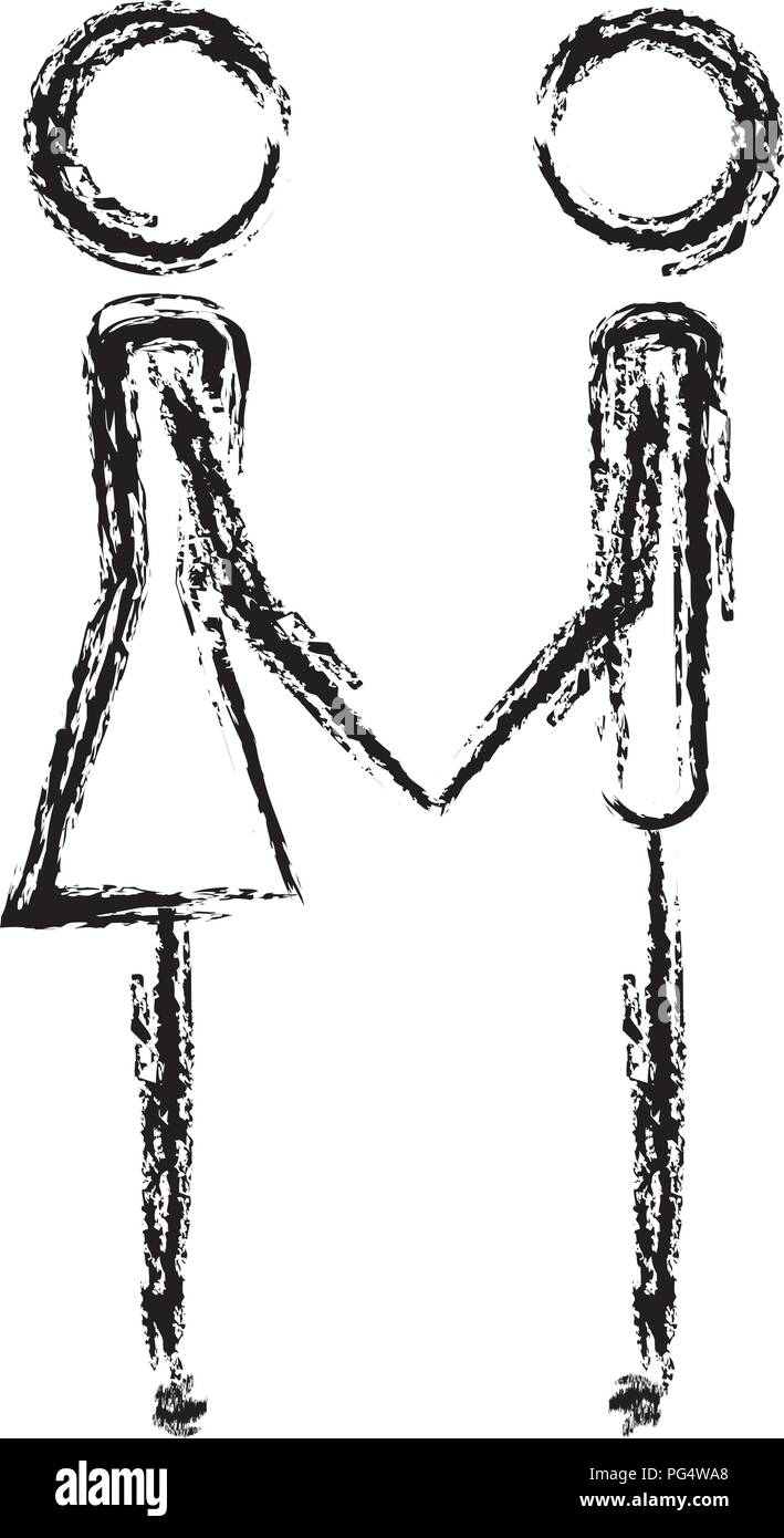 couple human figures icon Stock Vector Image & Art - Alamy