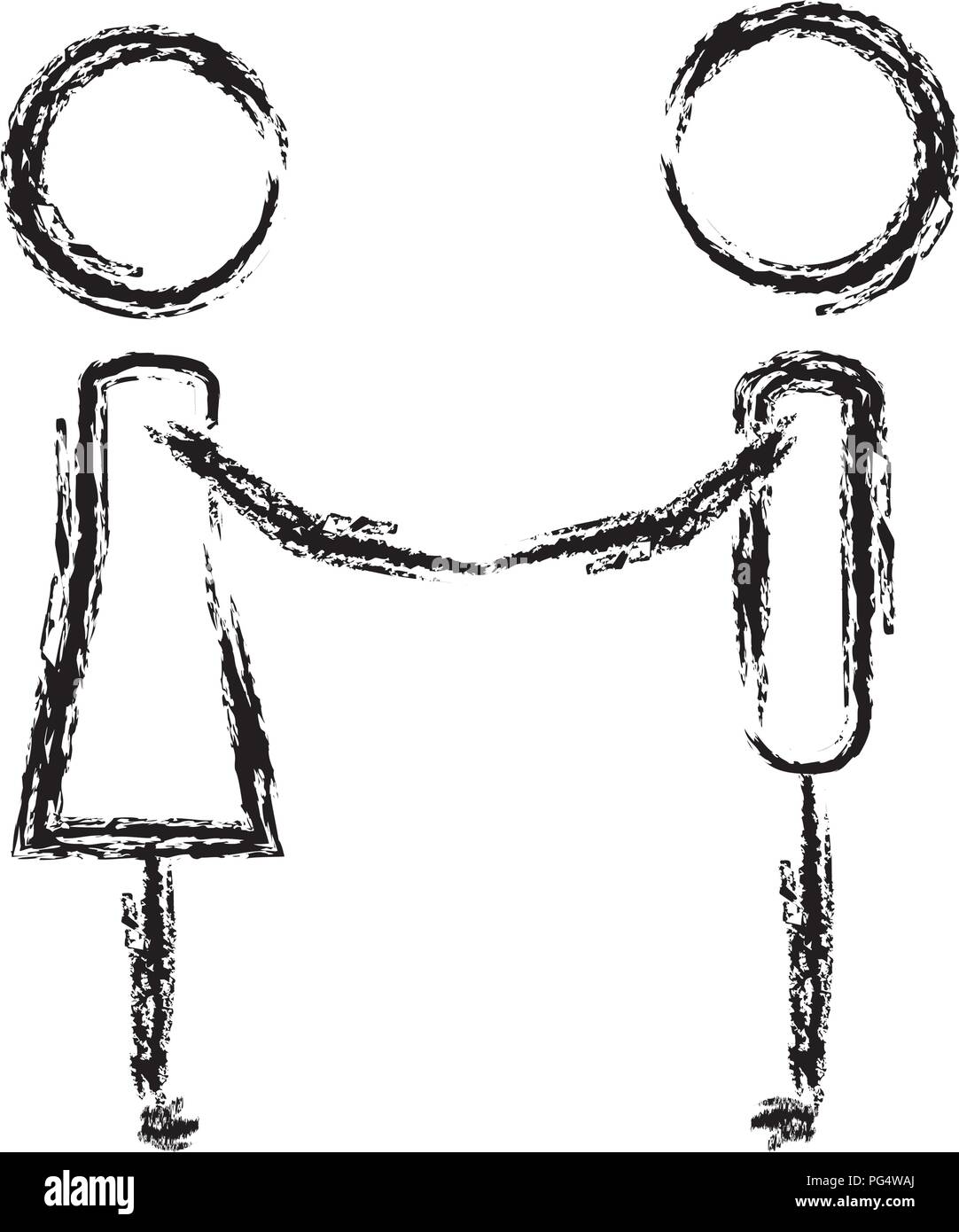 couple human figures icon Stock Vector Image & Art - Alamy