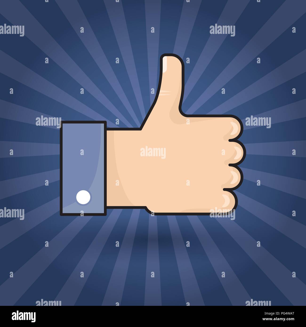 Thumb up icon hi-res stock photography and images - Alamy