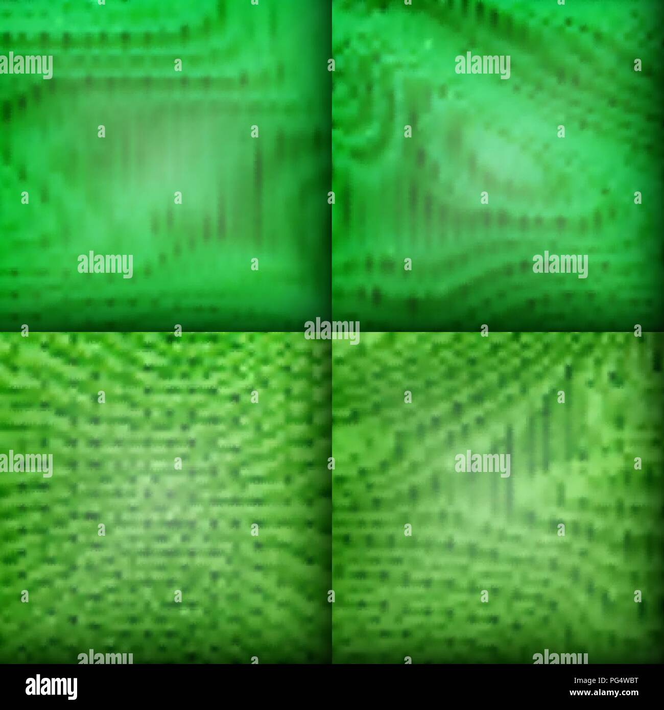 The vector set of green texture background Stock Vector Image & Art - Alamy