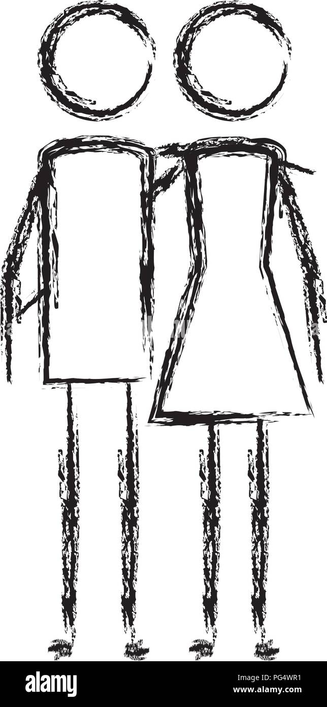 couple human figures icon Stock Vector Image & Art - Alamy