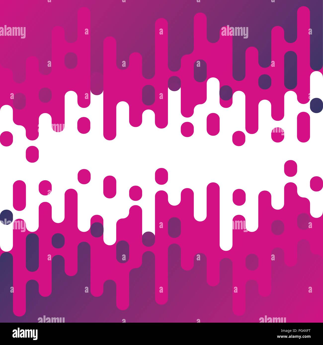 Vector Abstract Background. Irregular Rounded Lines Halftone Transition ...