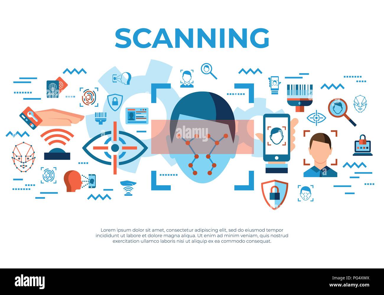 Detect info Stock Vector Images - Alamy