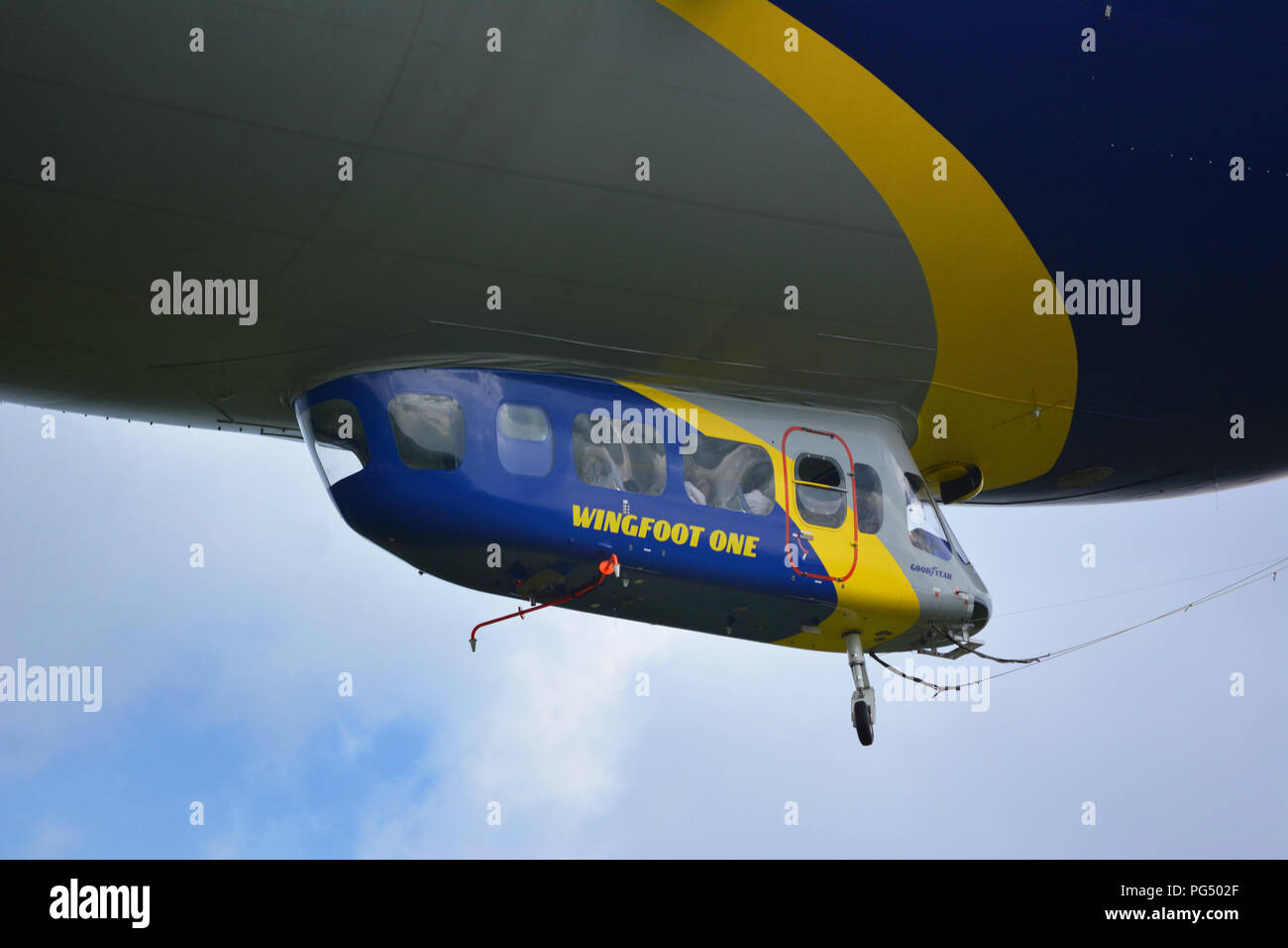 Goodyear blimp ride hi-res stock photography and images - Alamy