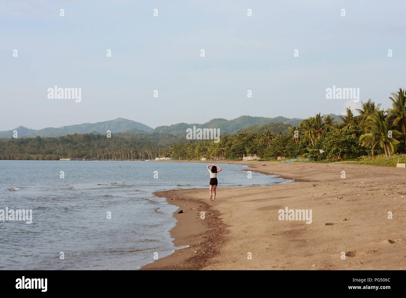 San Juan Beach, Palompon Leyte, Philippines Stock Photo - Alamy