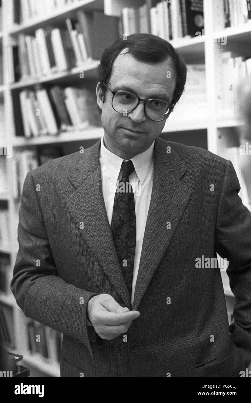 The Polish philosopher Krzysztof Michalski at one of the weekly ...