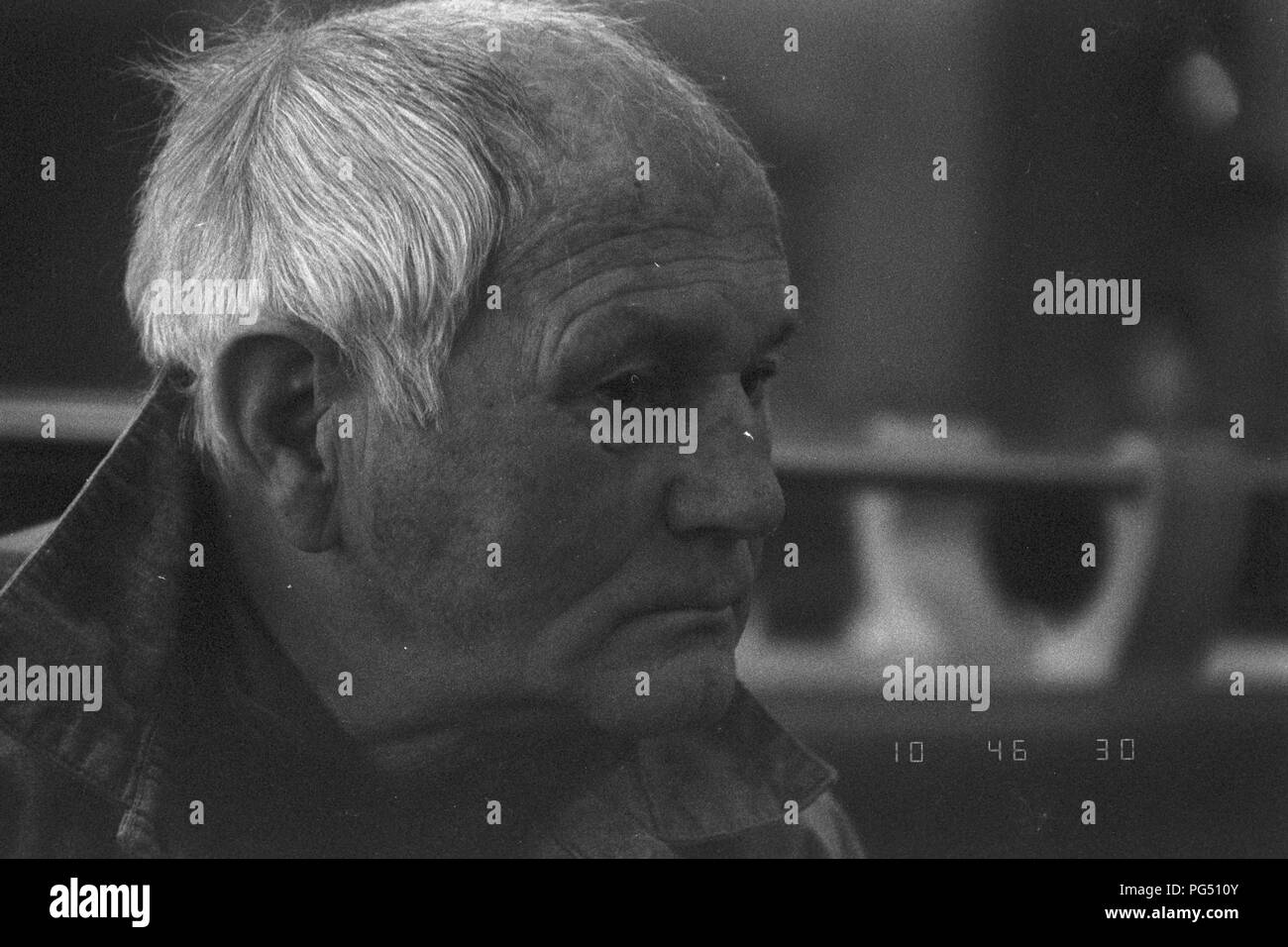 The Czech writer Bohumil Hrabal in Paris in 1990 Stock Photo - Alamy