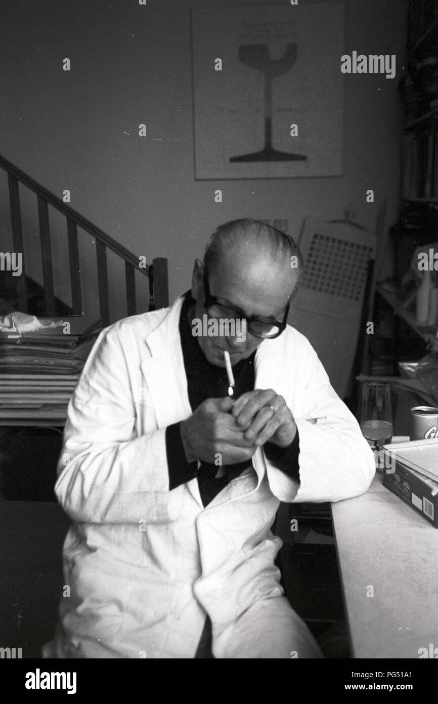 The Czech artist and activist Jiri Kolar in his studio Stock Photo - Alamy