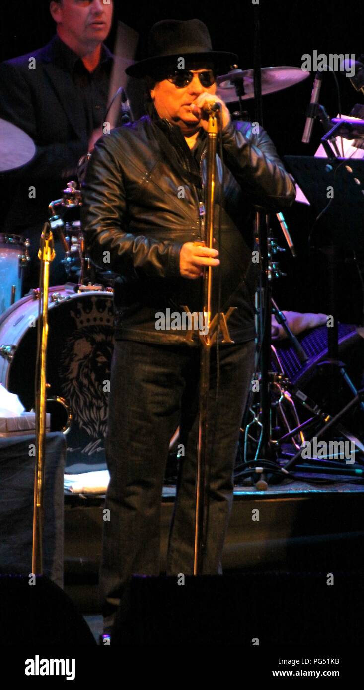 Liverpool,Uk Irish legend Van Morrison performs at Liverpool ...