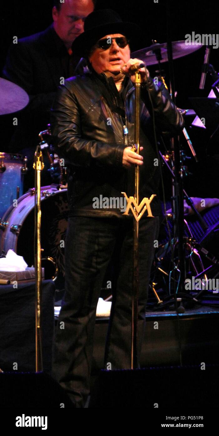 Liverpool,Uk Irish legend Van Morrison performs at Liverpool ...