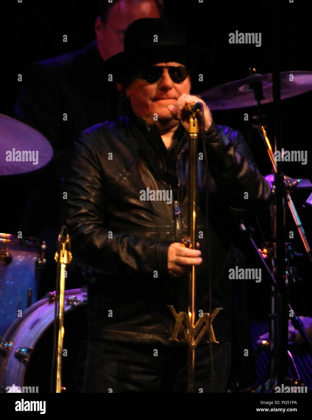 Liverpool,Uk Irish legend Van Morrison performs at Liverpool ...