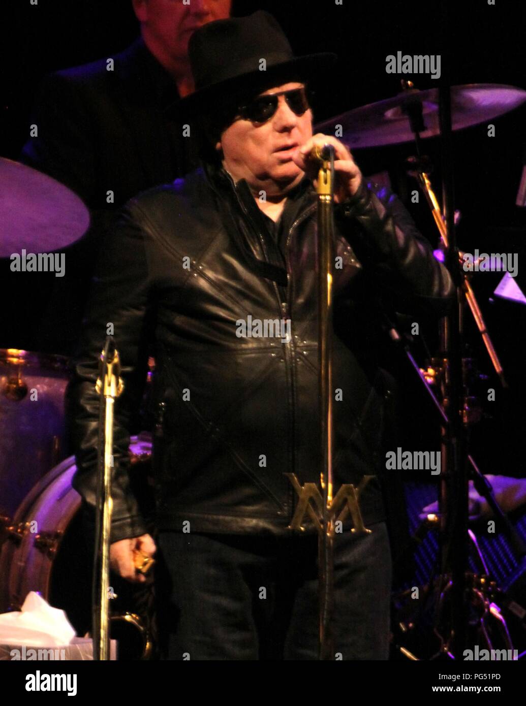 Liverpool,Uk Irish legend Van Morrison performs at Liverpool ...