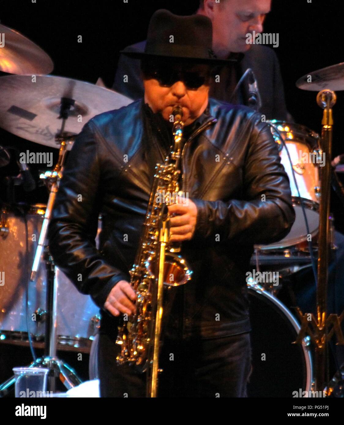 Liverpool,Uk Irish legend Van Morrison performs at Liverpool ...