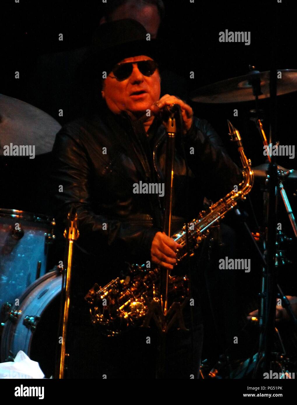 Liverpool,Uk Irish legend Van Morrison performs at Liverpool ...