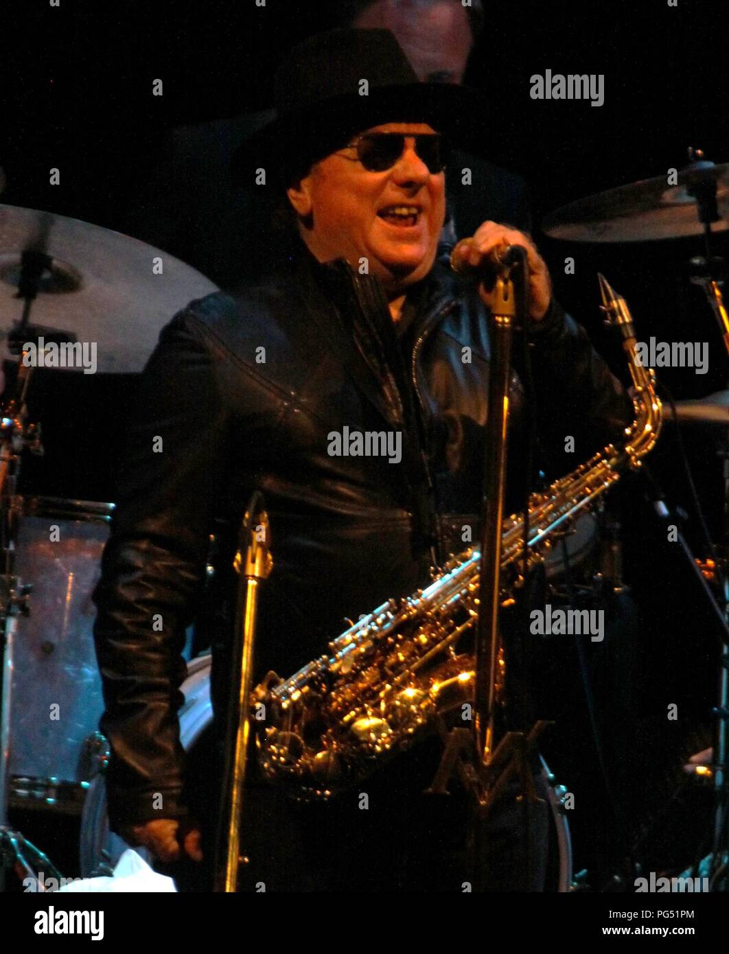Liverpool,Uk Irish legend Van Morrison performs at Liverpool ...