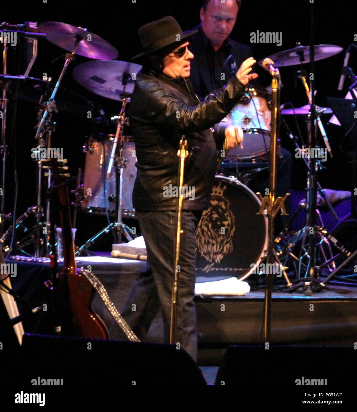 Liverpool,Uk Irish legend Van Morrison performs at Liverpool ...