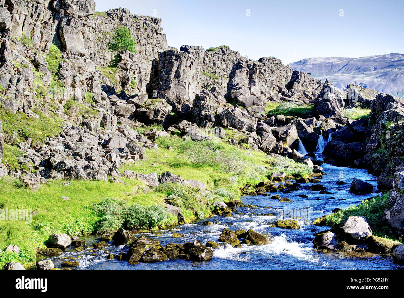 Beautiful nature of Iceland Stock Photo - Alamy