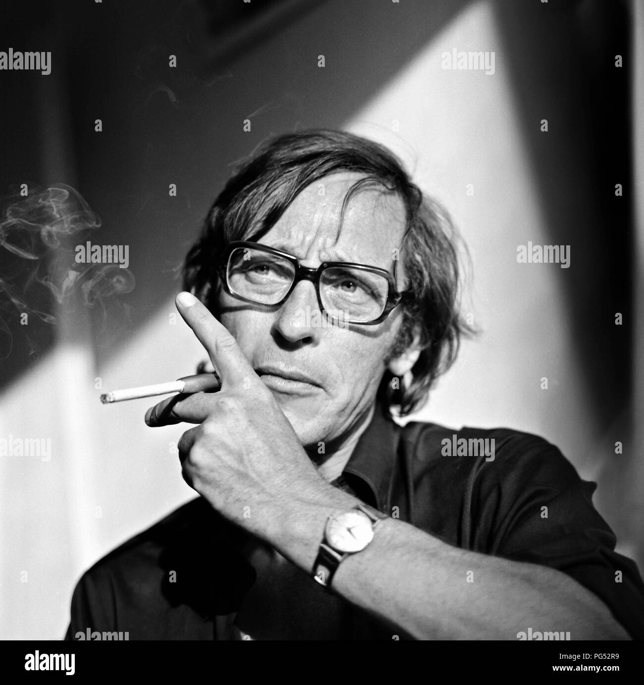 Hans Noever, film director and screenwriter and Hoerspielautor Stock ...