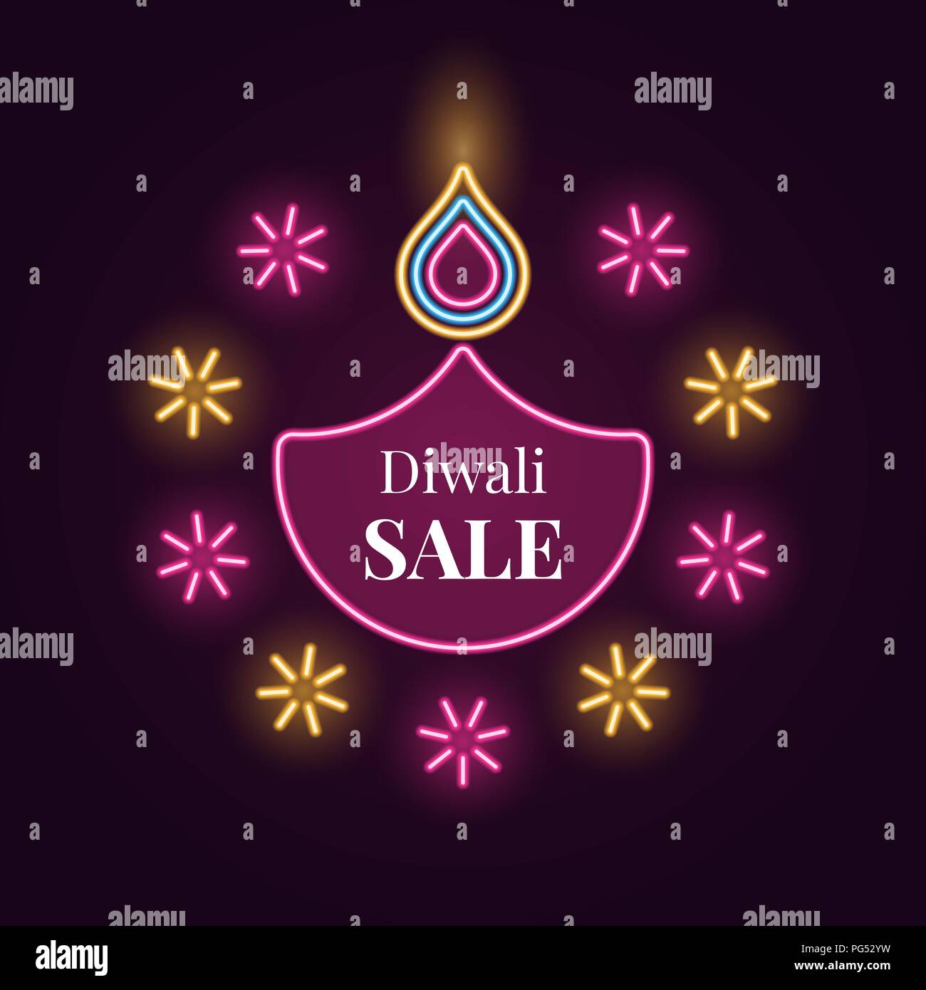 Happy diwali 2019 Stock Vector Images - Alamy