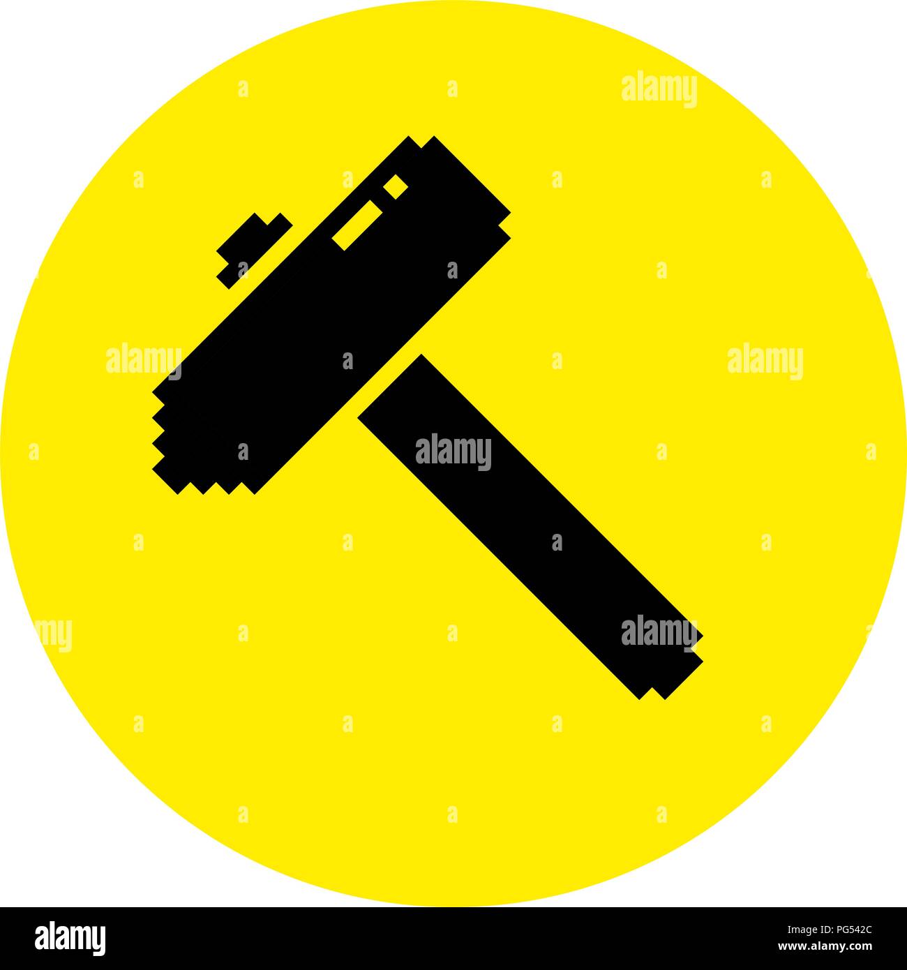 Pixel Hammer High Resolution Stock Photography and Images - Alamy