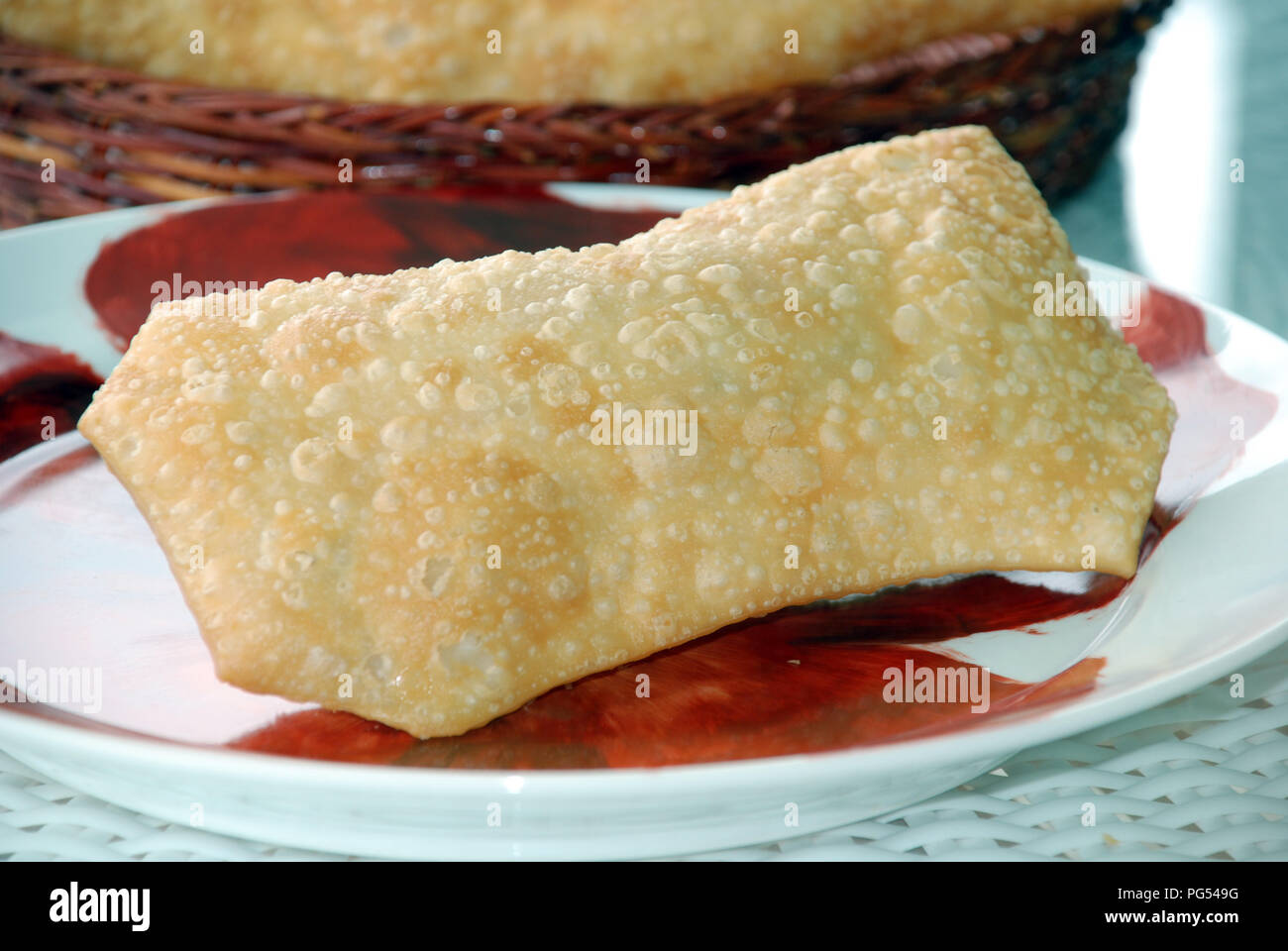 Pastel, Brazilian snack Stock Photo - Alamy