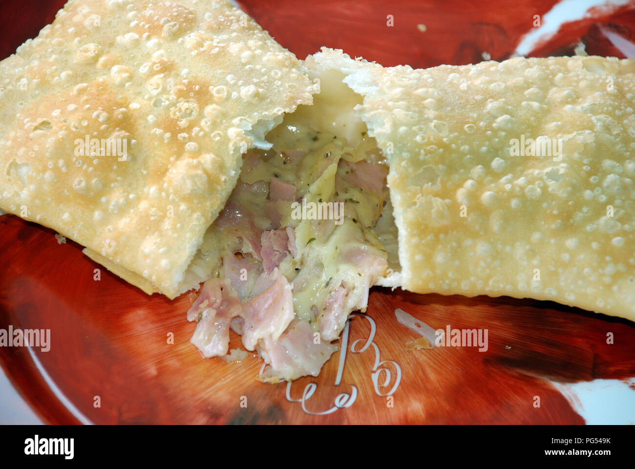 Pastel, Brazilian snack Stock Photo - Alamy