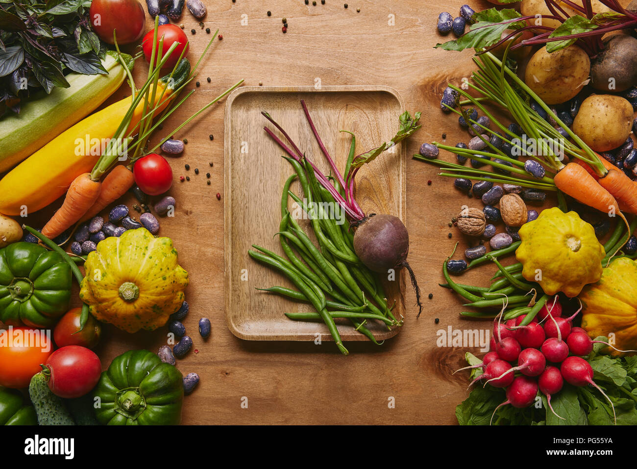Food layout hi-res stock photography and images - Alamy