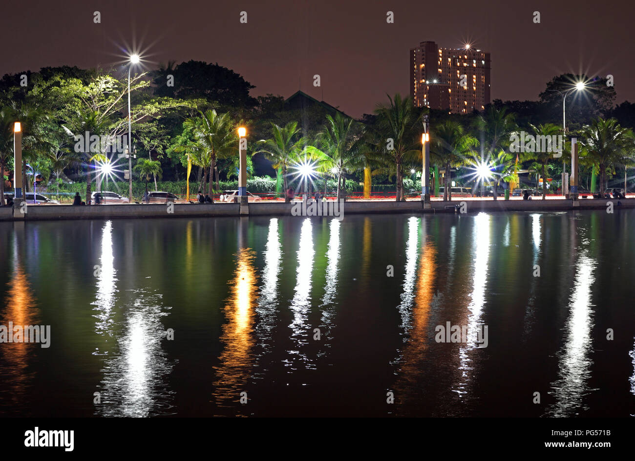Indonesia jakarta ancol beach hi-res stock photography and images - Alamy