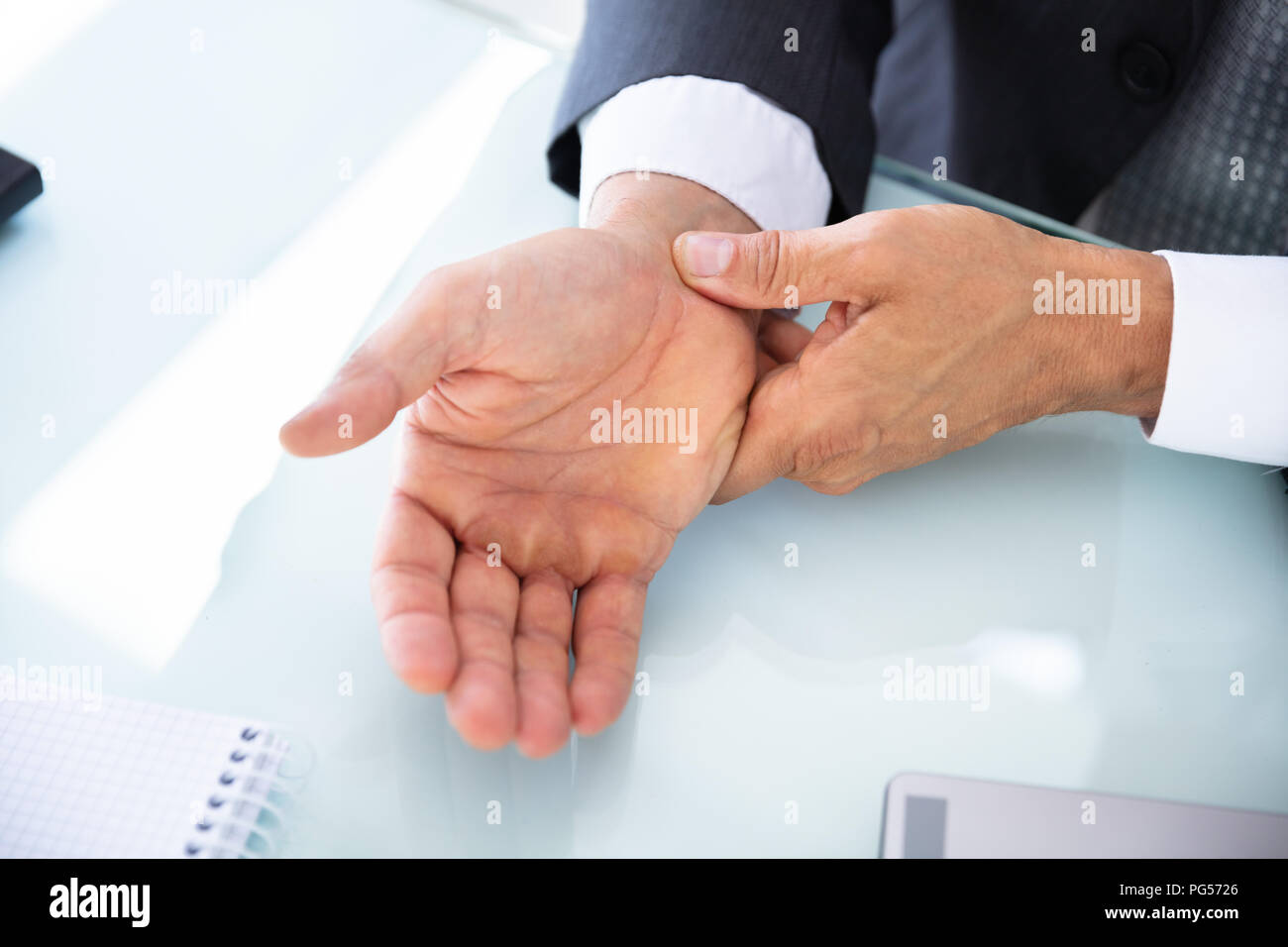 Taking over computer desk hi-res stock photography and images - Alamy