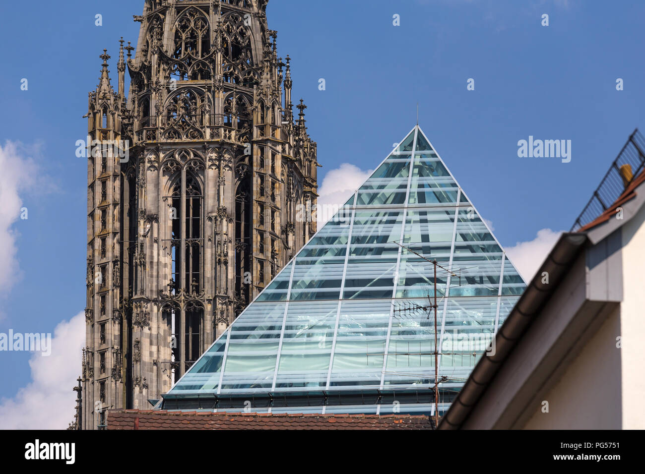 ulm historic city Baden-Wuerttemberg germany Stock Photo - Alamy