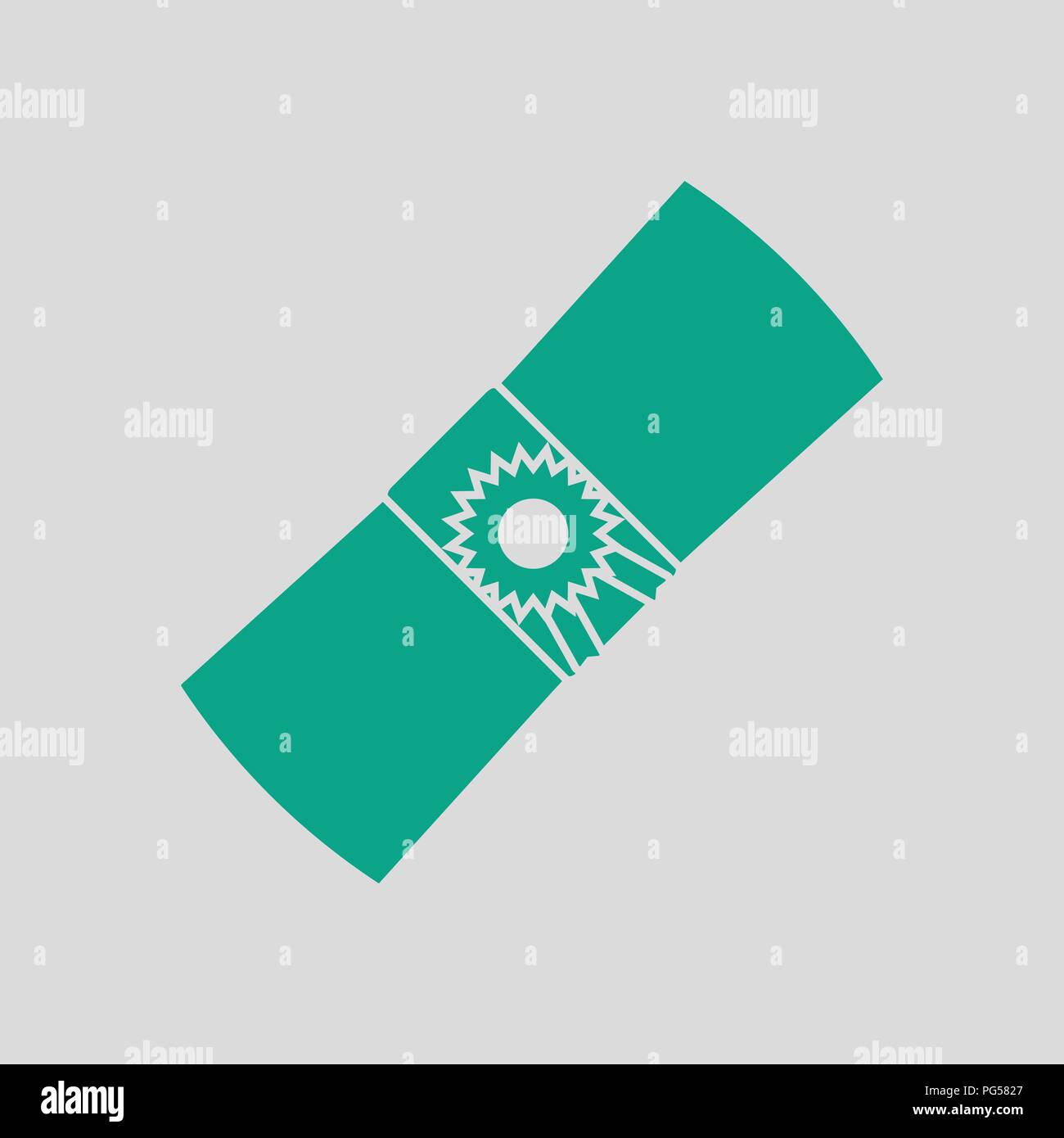 Diploma icon. Gray background with green. Vector illustration Stock ...