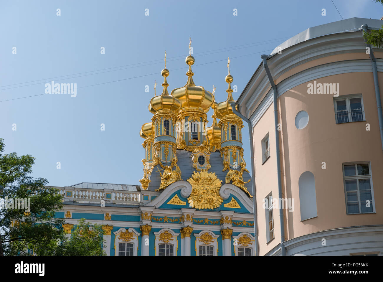 ST.PETERSBURG, RUSSIA - AUGUST 19, 2017: Church of the Resurrection ...