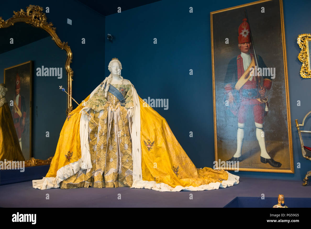 Sculpture Russian Empress Catherine Ii High Resolution Stock ...