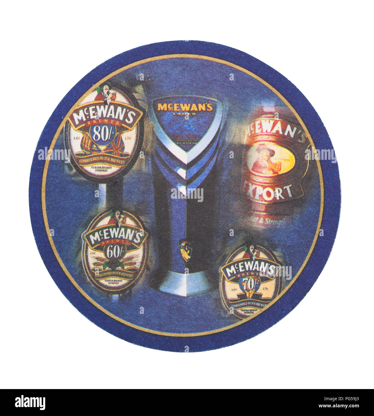 Brewery mcewans beer logo hi-res stock photography and images - Alamy