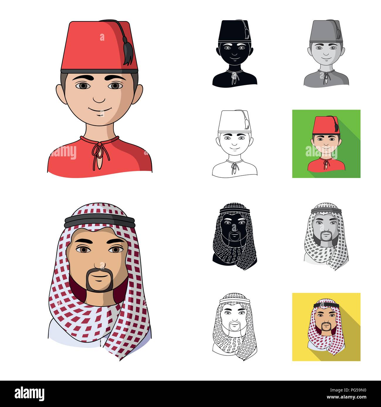 The human race cartoon,black,flat,monochrome,outline icons in set ...