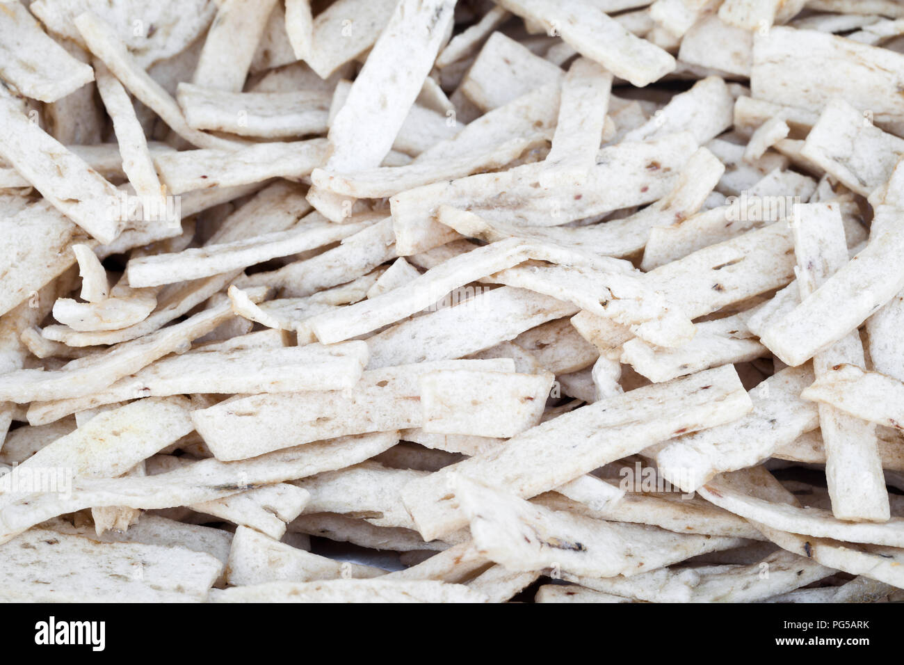 Traditional pork crackers from Thailand Stock Photo - Alamy