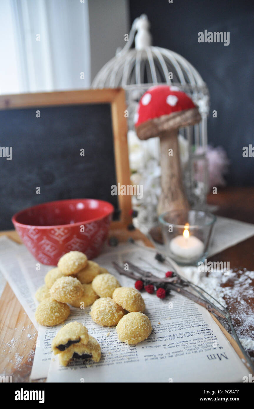 Christmas cookies table hi-res stock photography and images - Alamy