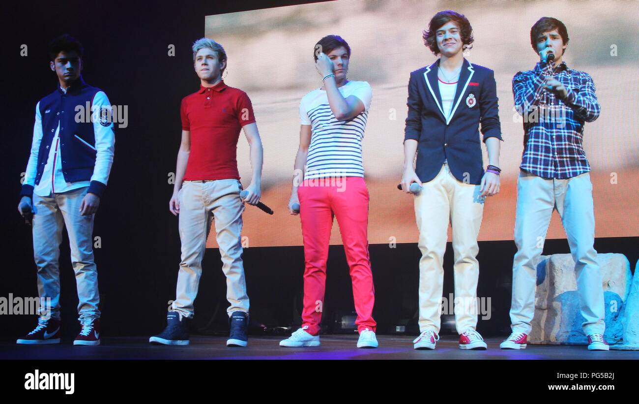 Liverpool,Uk One Direction perform at Liverpool Echo Arena as part of ...