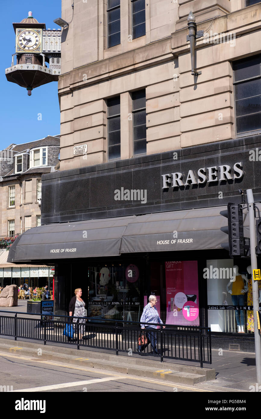 Department store edinburgh hi-res stock photography and images - Alamy