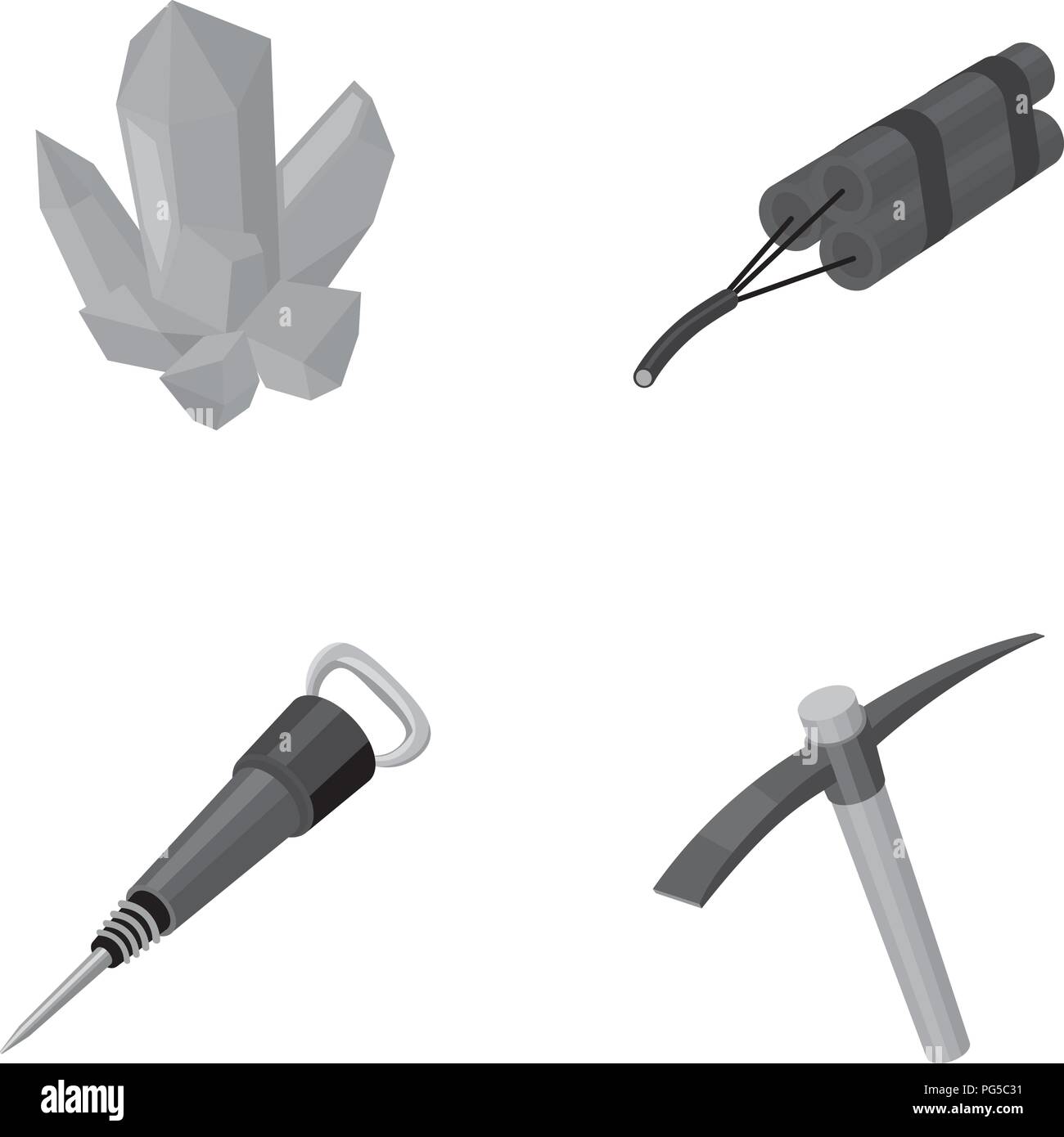 business,collection,crystals,equipment,explosives,hand,icon ...