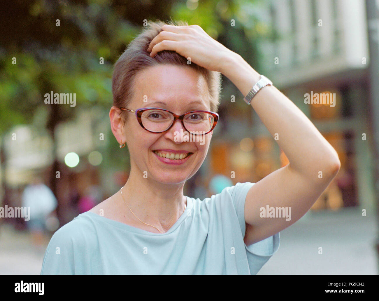 Gusel Jachina, Russian writer Stock Photo - Alamy