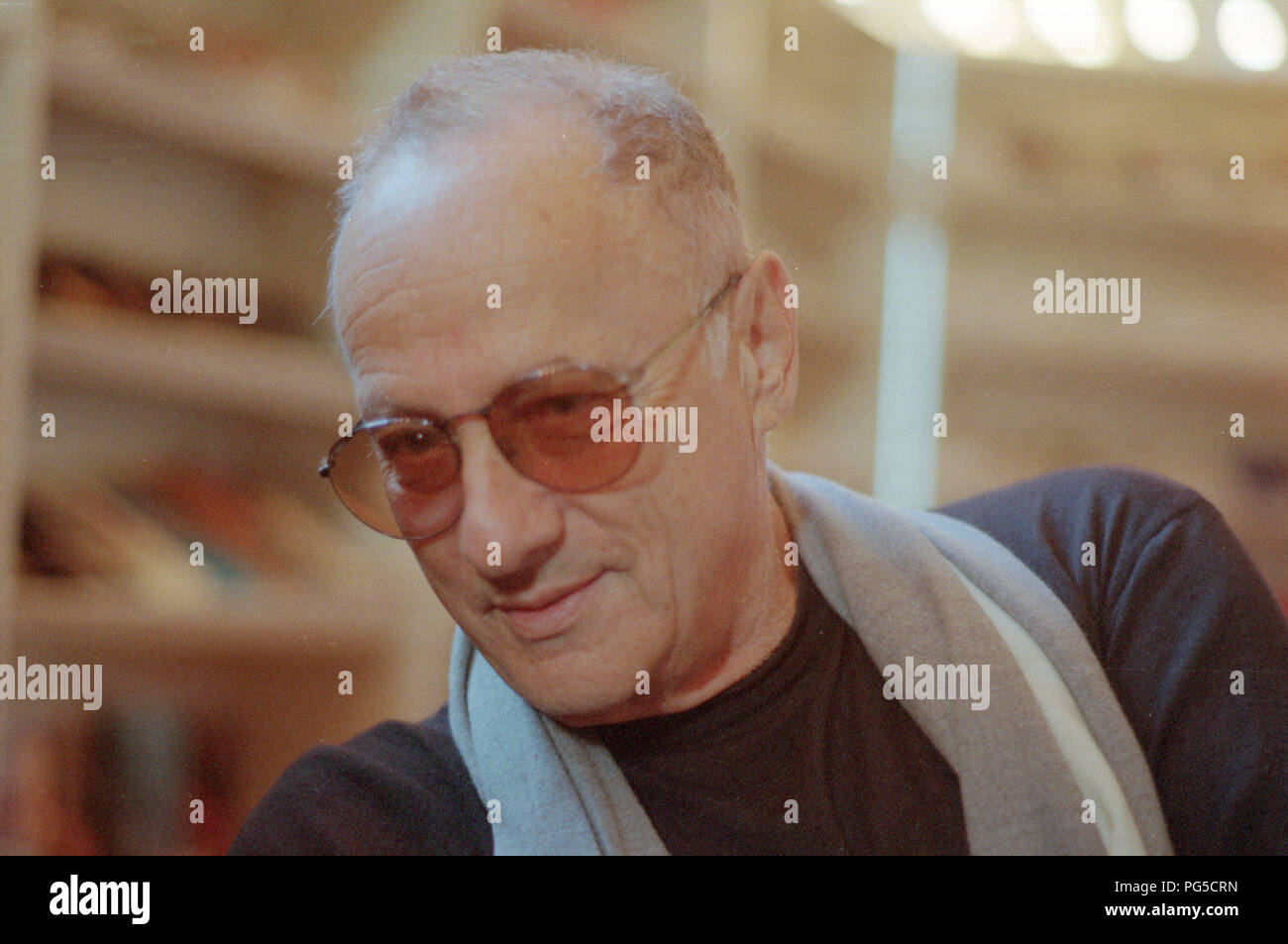 Peter Zadek, German director of theater and film Stock Photo - Alamy