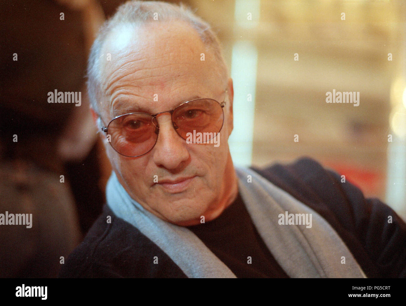 Peter Zadek, German director of theater and film Stock Photo - Alamy