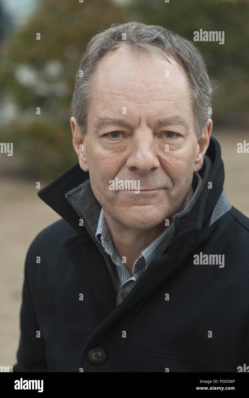 Leipzig, DEU, 13.03.2015: Portrait Tom Drury (USA) , writer and author ...